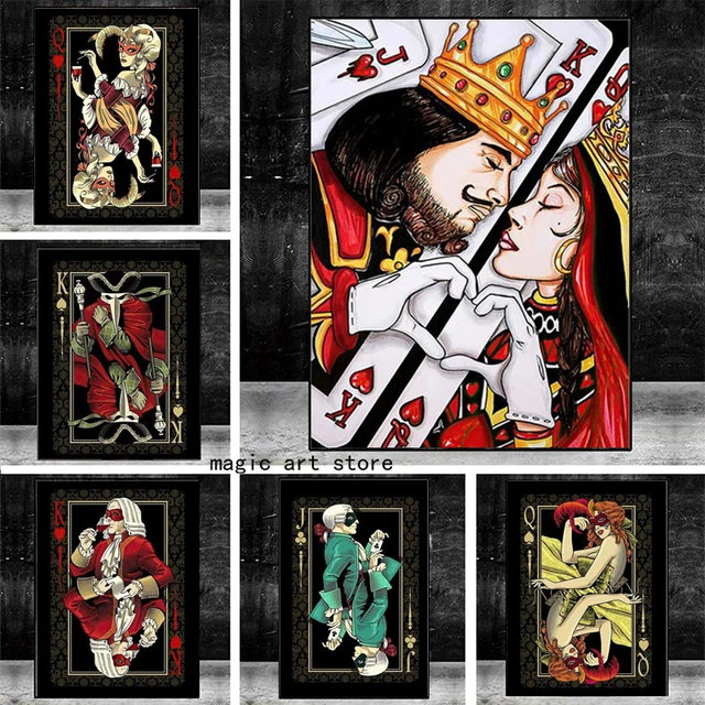 King Queen Cards