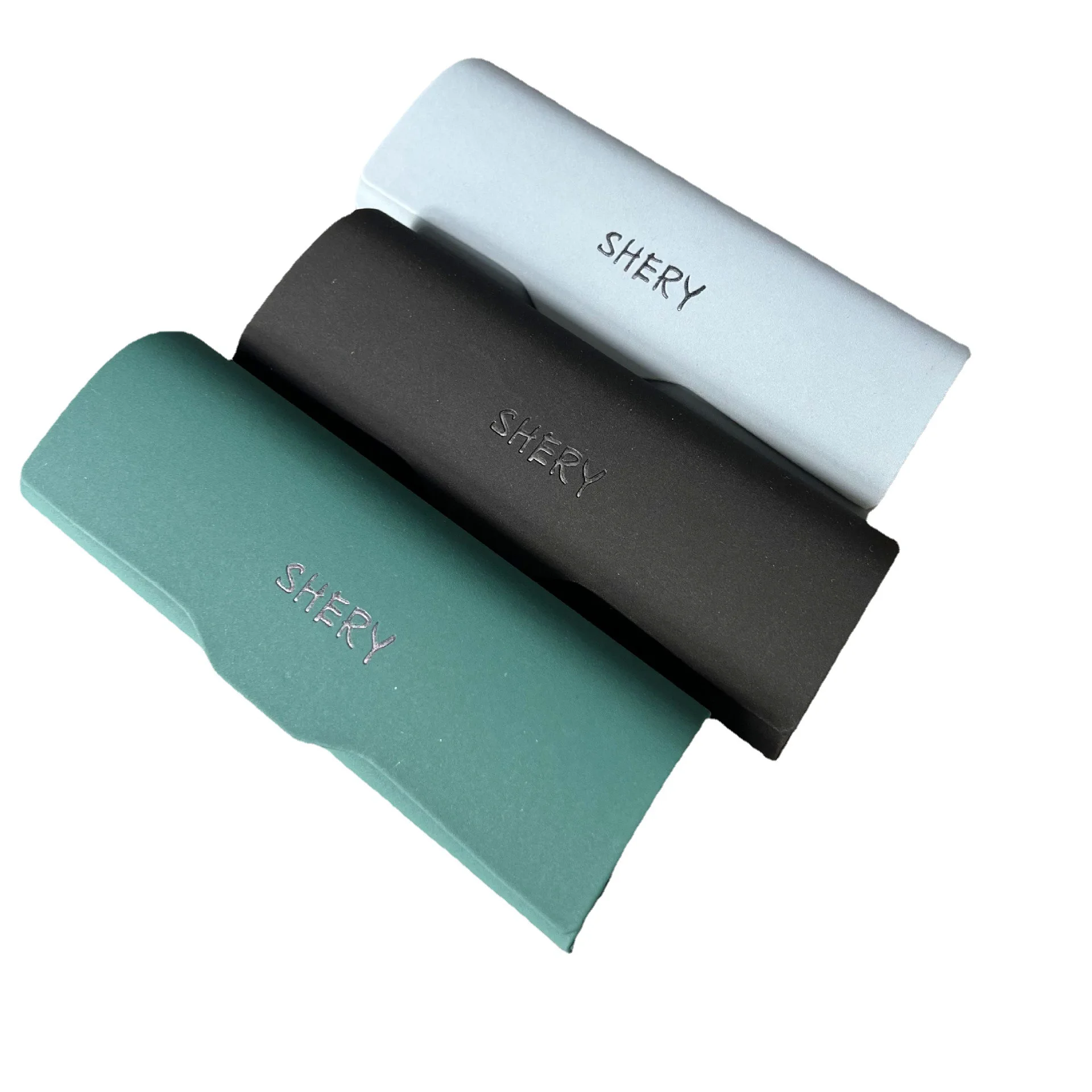 Rhombus-Glasses-Case-Magnetic-Closed-Oval-Sunglasses-Box-Handmade ...