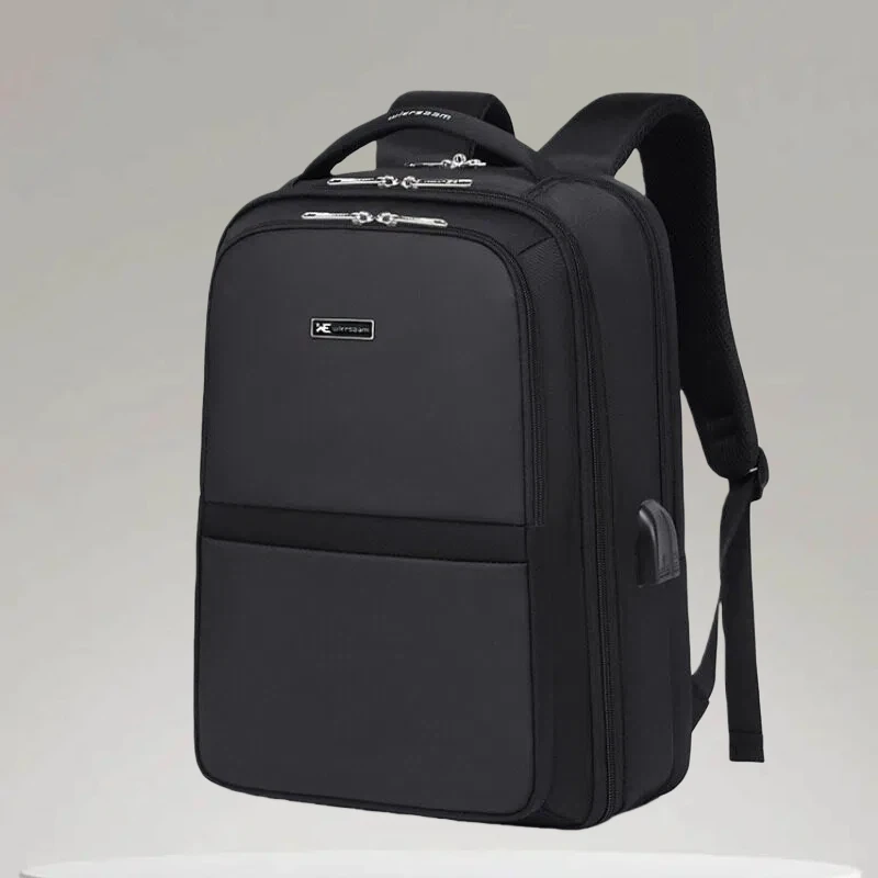 Men's Fashion Business Backpack Large Capacity Laptop Bag Waterproof ...
