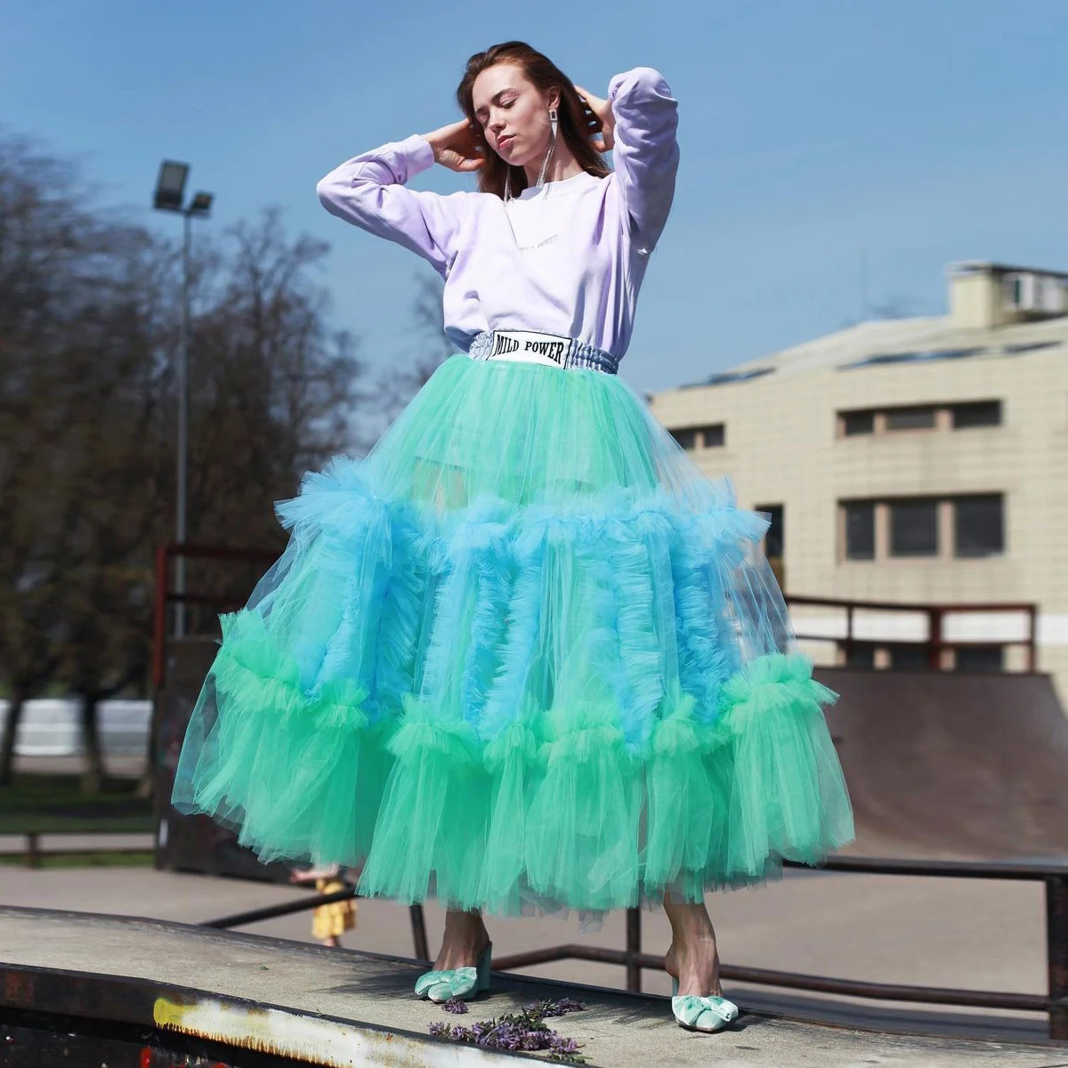 Ruffle Skirts 2 Layered