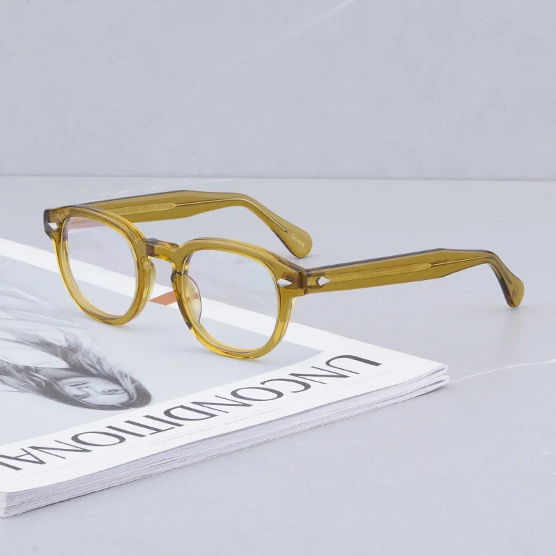 Johnny-Depp-Lemtosh-Eyeglasses-Frames-for-Men-High-Quality-Acetate ...