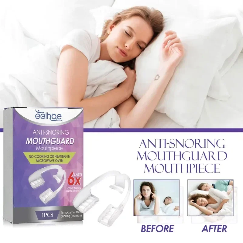 Anti-Snoring-Sleeping-Mouthguard-Silicone-Transparent-Anti-wear-Teeth ...