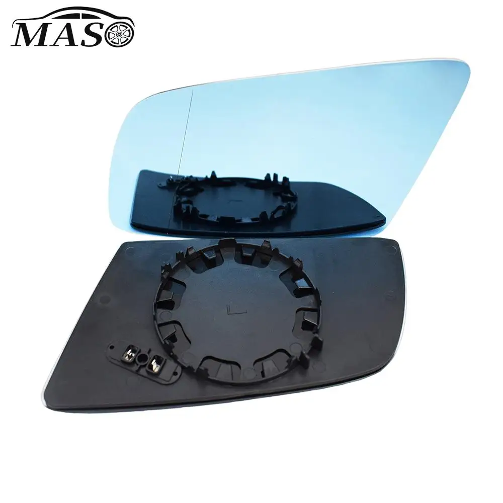 2PCS-Side-Rearview-Heated-Mirror-Glass-for-BMW-5-Series-E60-520d-520i ...