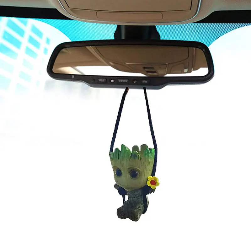 Cute-Groot-Personality-Car-Pendant-Air-Freshener-Swing-Smiling-Little ...