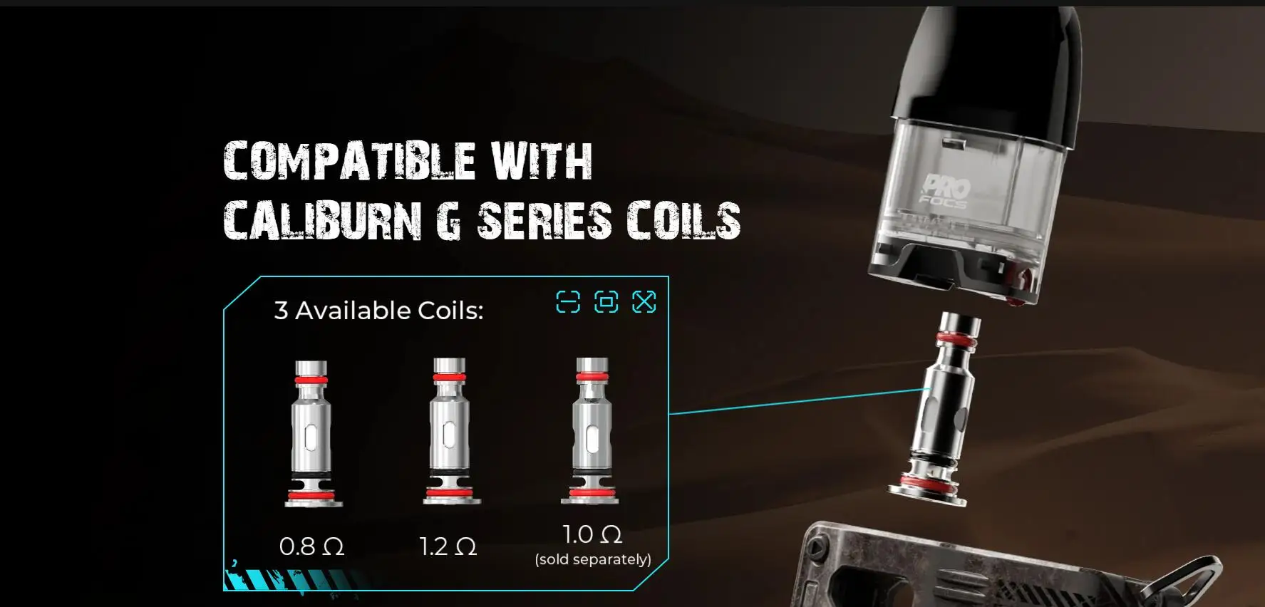 Original Uwell Caliburn Tenet KOKO Pod Kit 950mAh Battery 18W Vape 2ml ...