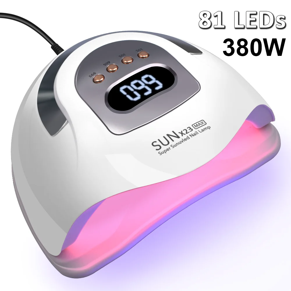 380W-Professional-Nail-Dryer-LED-UV-Lamp-for-Nails-Gel-Polish-Dryer ...