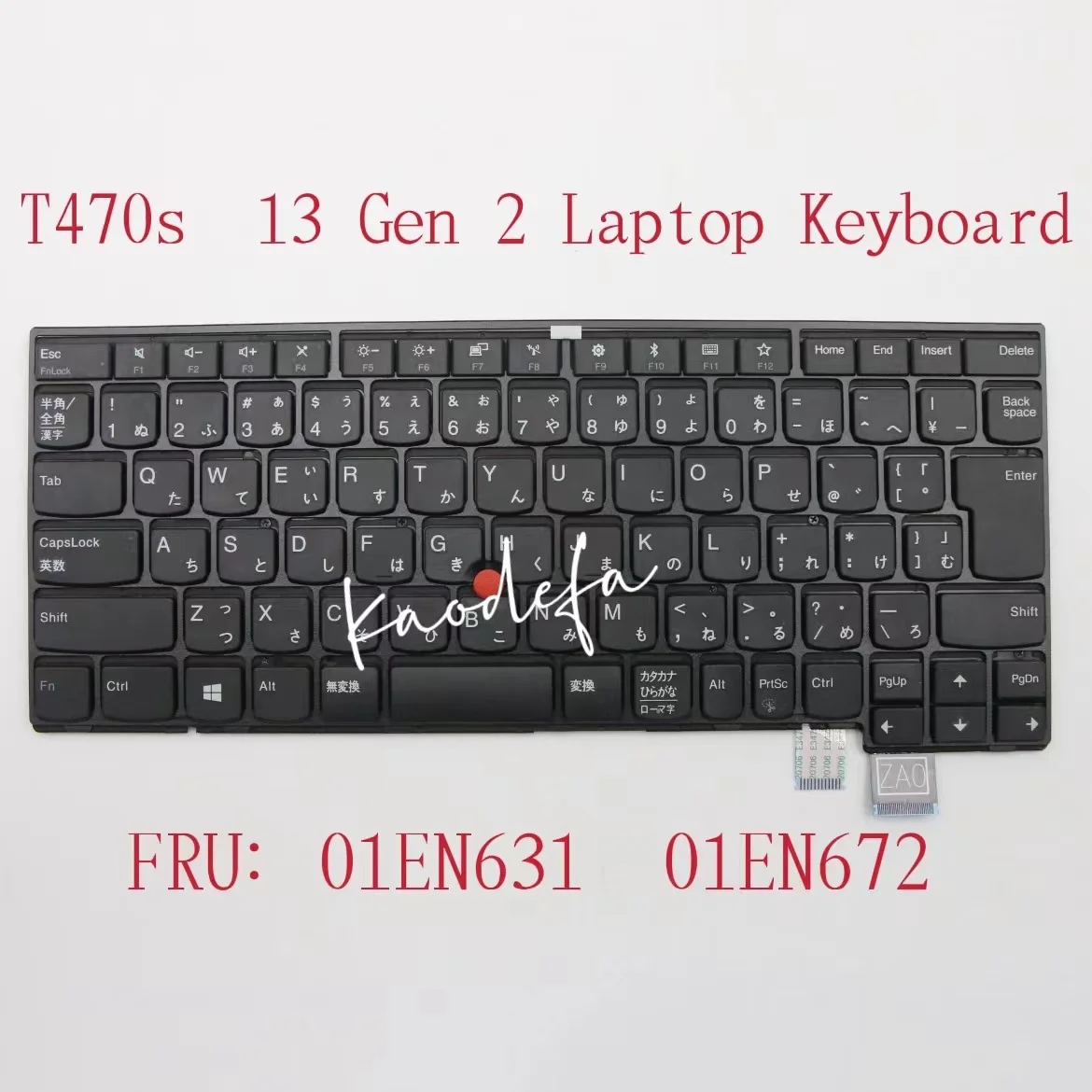 For-Lenovo-ThinkPad-T470S-13-Gen-2-Keyboard-Thorpe2-KBD-JP-DFN-FRU ...