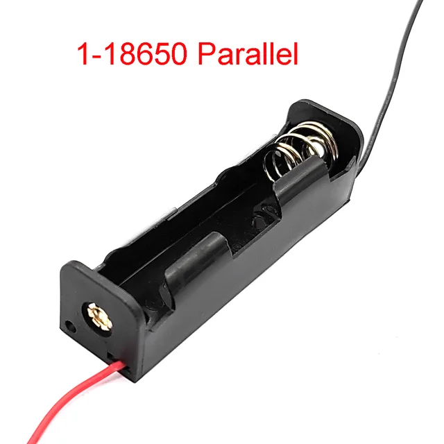 18650 Lengthened Parallel Battery Holder 18650 Battery Box 18650 ...