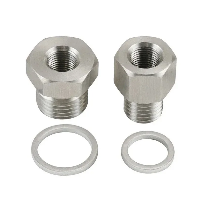 M12 - M16 Oil Pressure Sensor Coolant Temp Gauge Fitting Adapters For ...