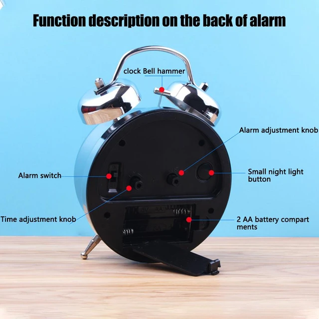 Back Old Alarm Clock