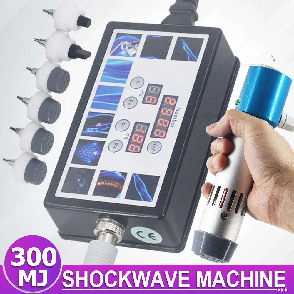 Portable Shockwave Therapy Machine 300MJ For Effective ED Treatment And ...