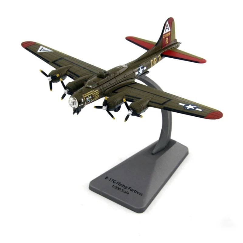 Plane Model Toy 1/200 Scale B17G B17 B-17 B-17G Flying Fortress USAF ...