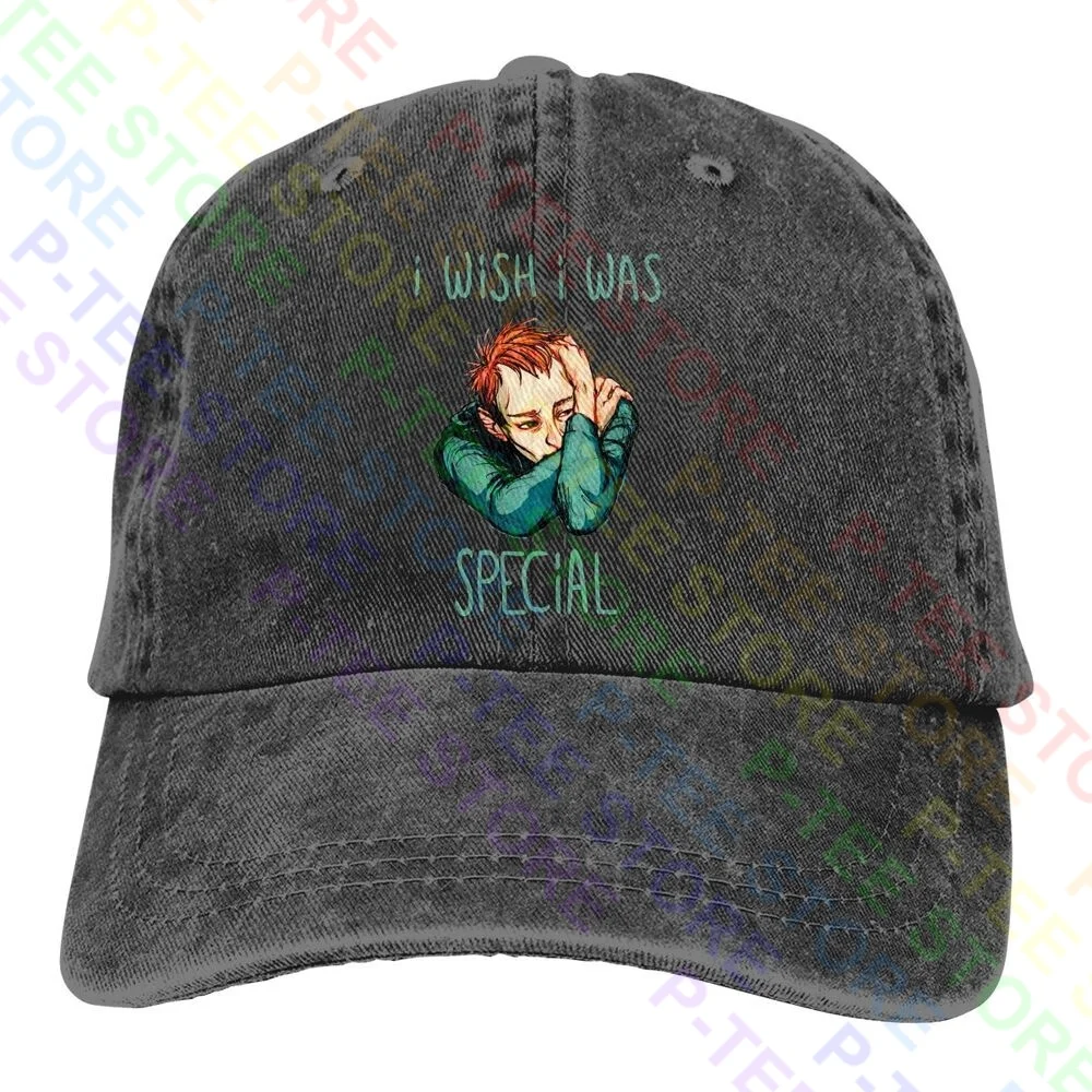 Radiohead 크리프 'I Wish I Was special' 워시 데님 야구 모자 트럭 운전사 모자 트렌디 베스트 셀러 ...