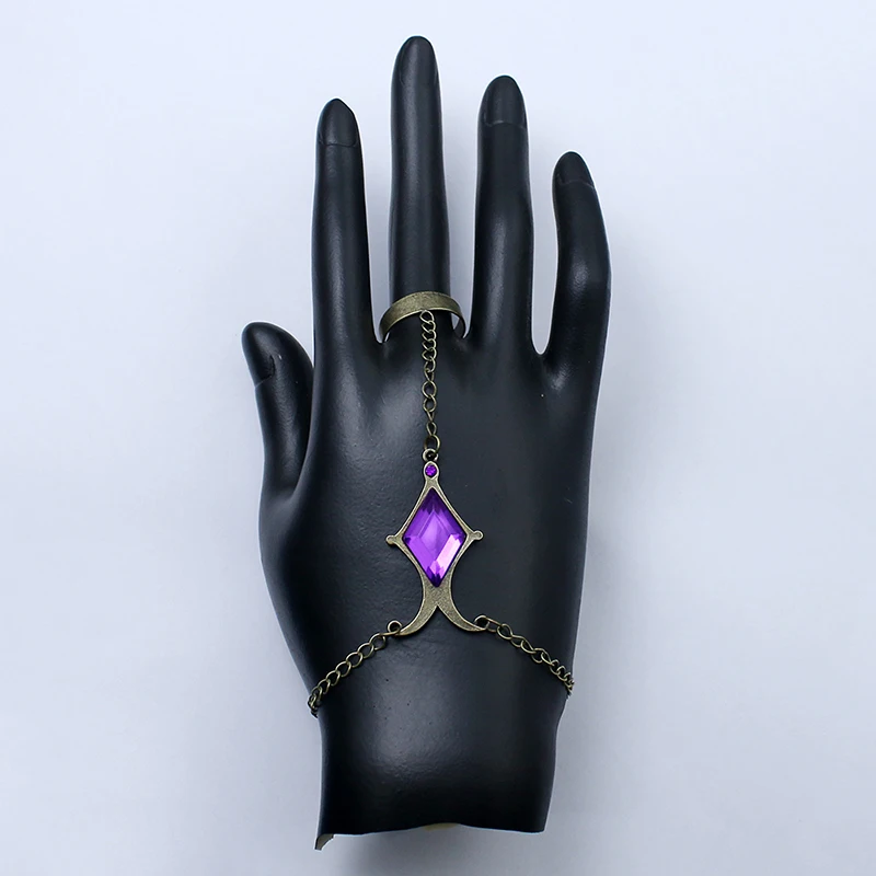 Anime Character Magica Akemi Homura Cosplay Bracelet Diamond Shaped ...