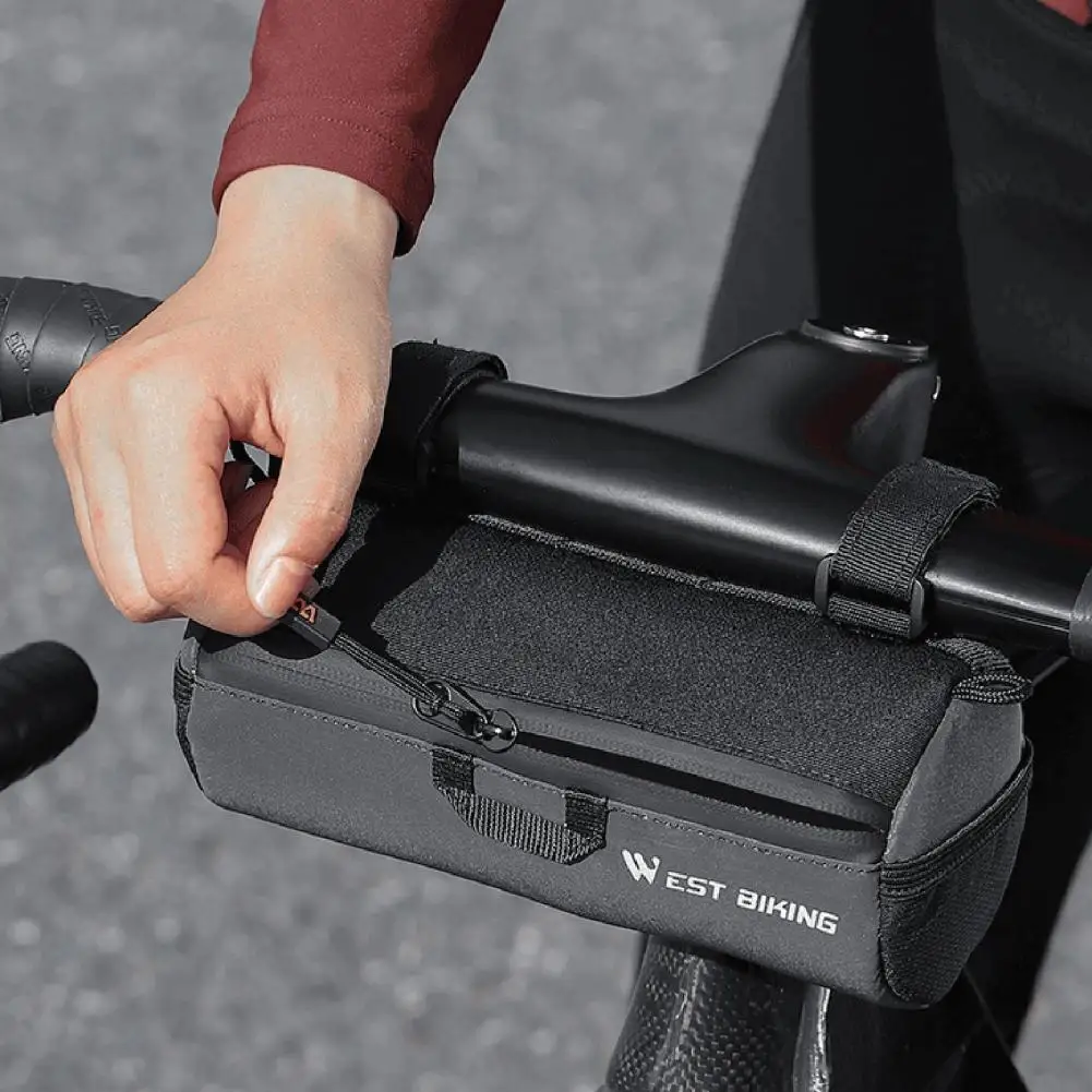 Bicycle-Handle-Bag-Bike-Frame-Bag-Waterproof-Multi-purpose-Bike ...
