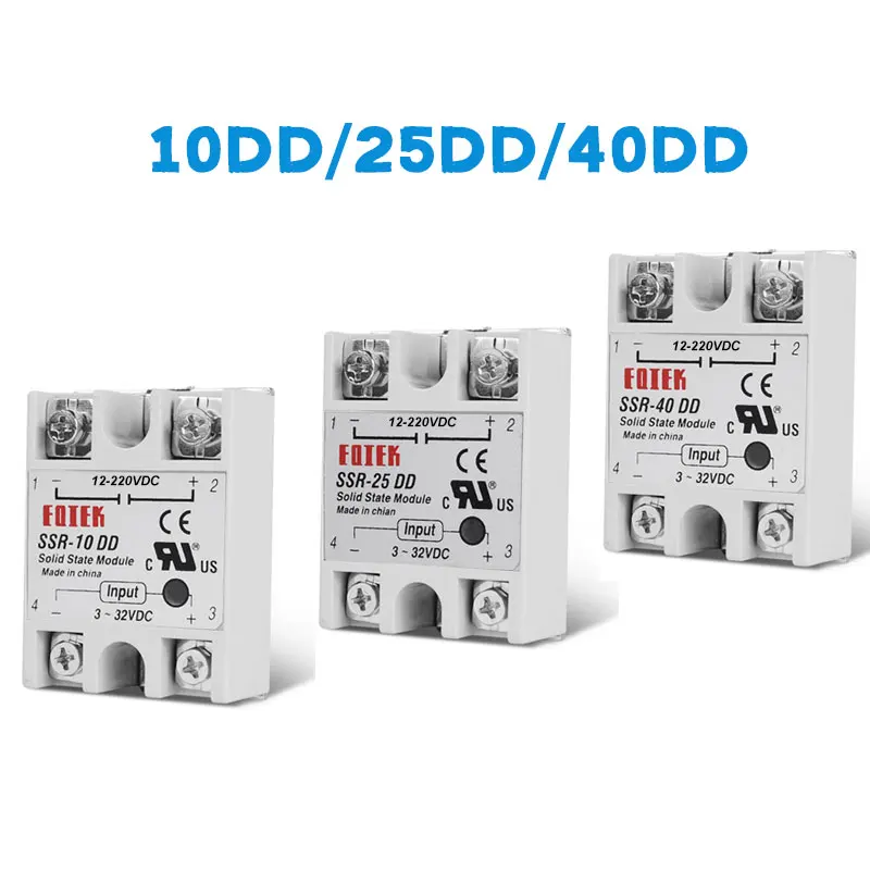Single-phase-Solid-State-Relay-10A-25A-40A-Module-3-32V-DC-Input-12 ...