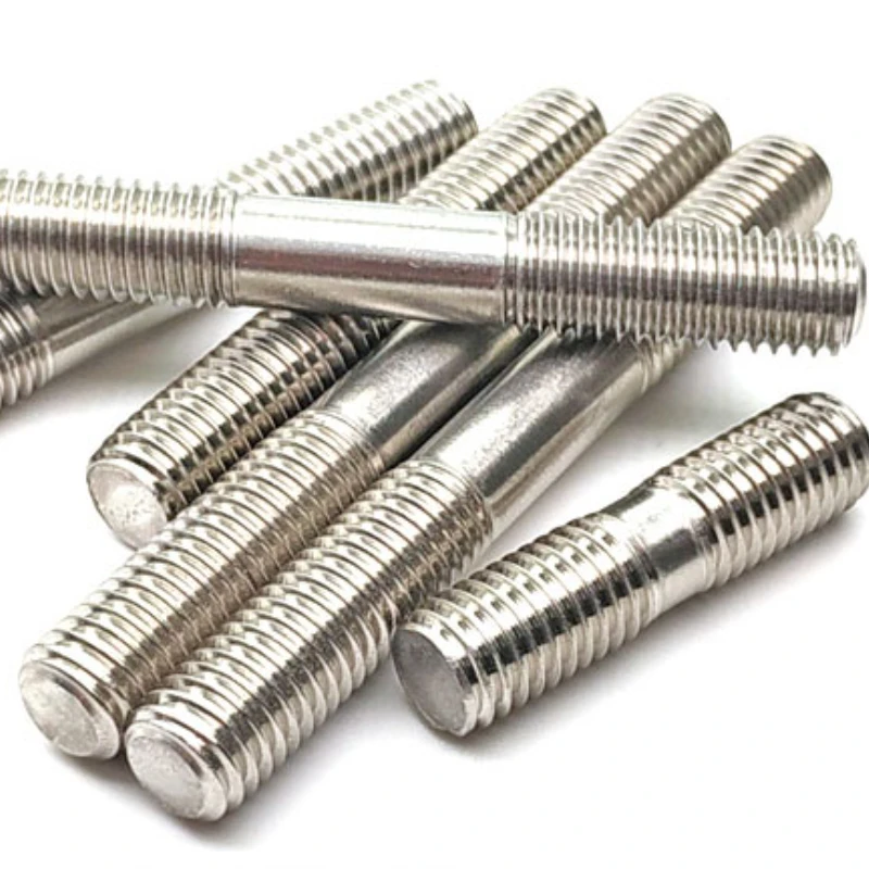 Stainless Steel Screw Hooks M8 X 30mm Double Ended Threaded Bars (DIN ...