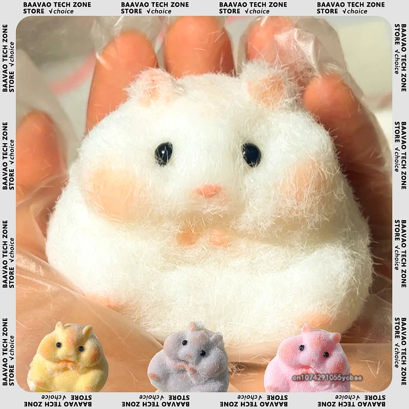 Taba-Squishy-Toy-Mochi-Toy-Mushy-Silicone-Fuzzy-Cute-Hamster-Handmade ...