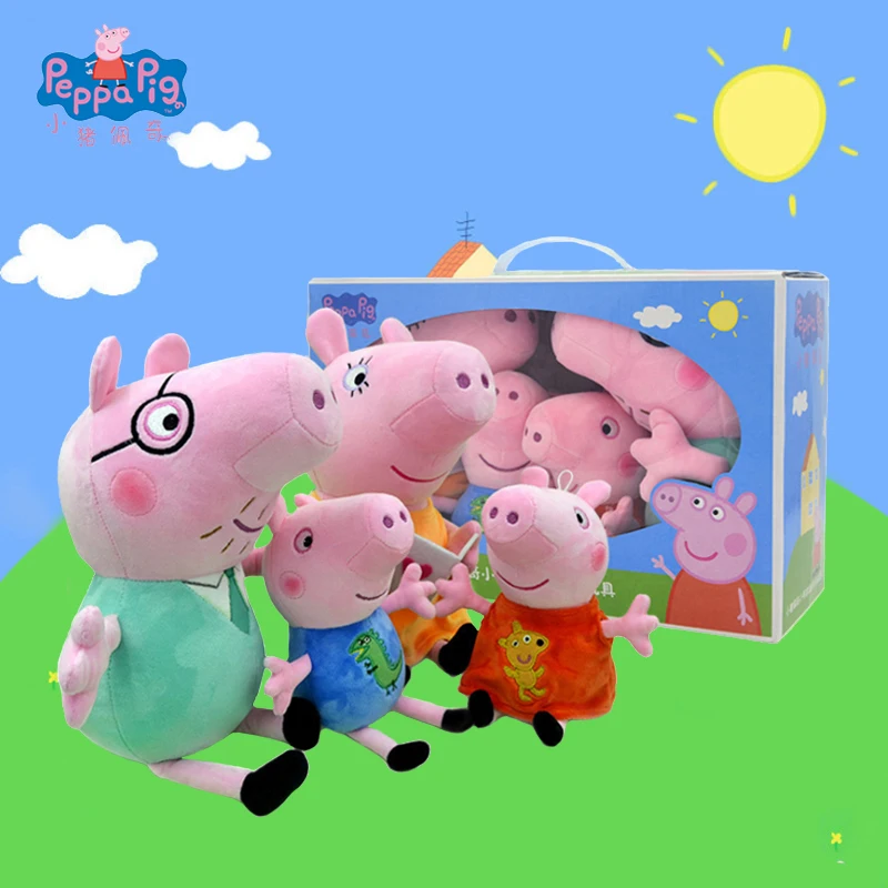 Peppa-Pig-Plush-Toys-for-Children-George-Holiday-Party-Decoration-fam ...
