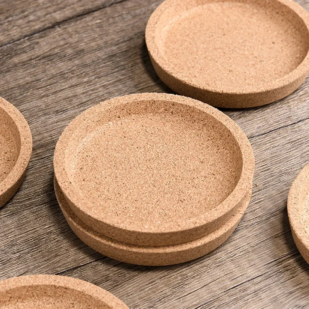 6-Pcs-Cup-Stand-Under-Glass-Table-Protector-Pad-Heat-Resistant-Reusable ...