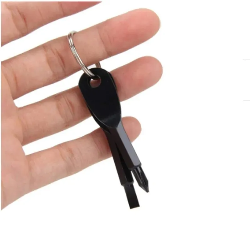 2pcs-Portable-Phillips-Slotted-Screwdriver-Key-Ring-Set-Multi ...