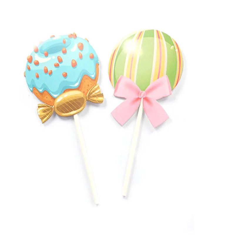 Candy Cupcake Toppers