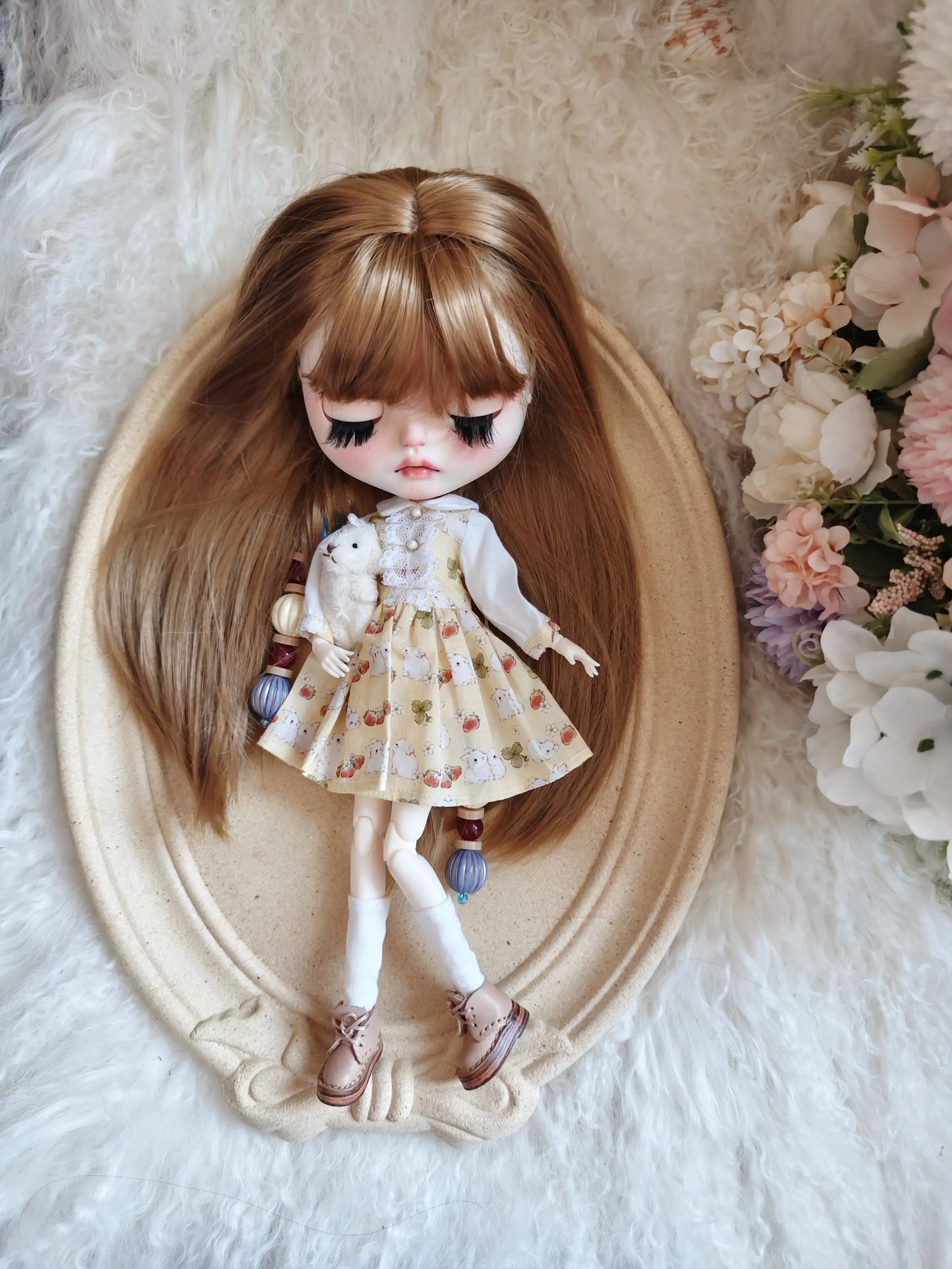 Multiple-colors-blythe-doll-clothes-for-girls-Handmade-Dress-for-Blythe ...