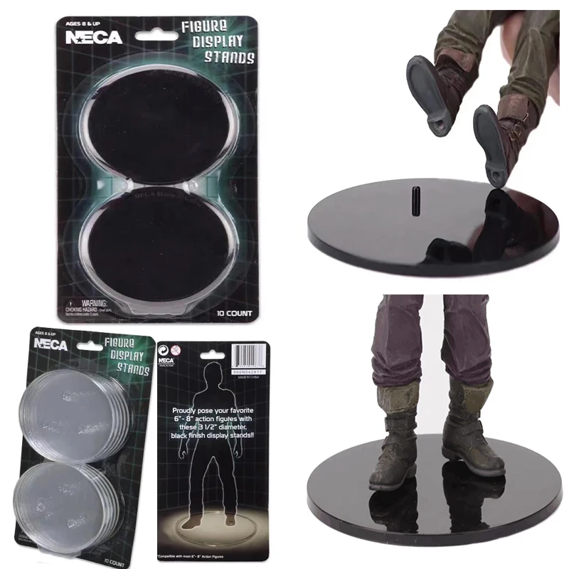 NECA-Figure-Display-Figure-Stand-Base-Display-Stand-Compatible-Black ...