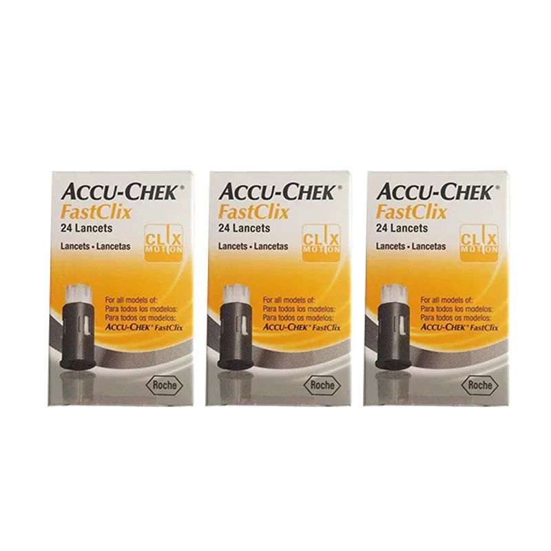Accu-chek FastClix Lancet 72 count Lancets (pack of 3) German Yidong ...