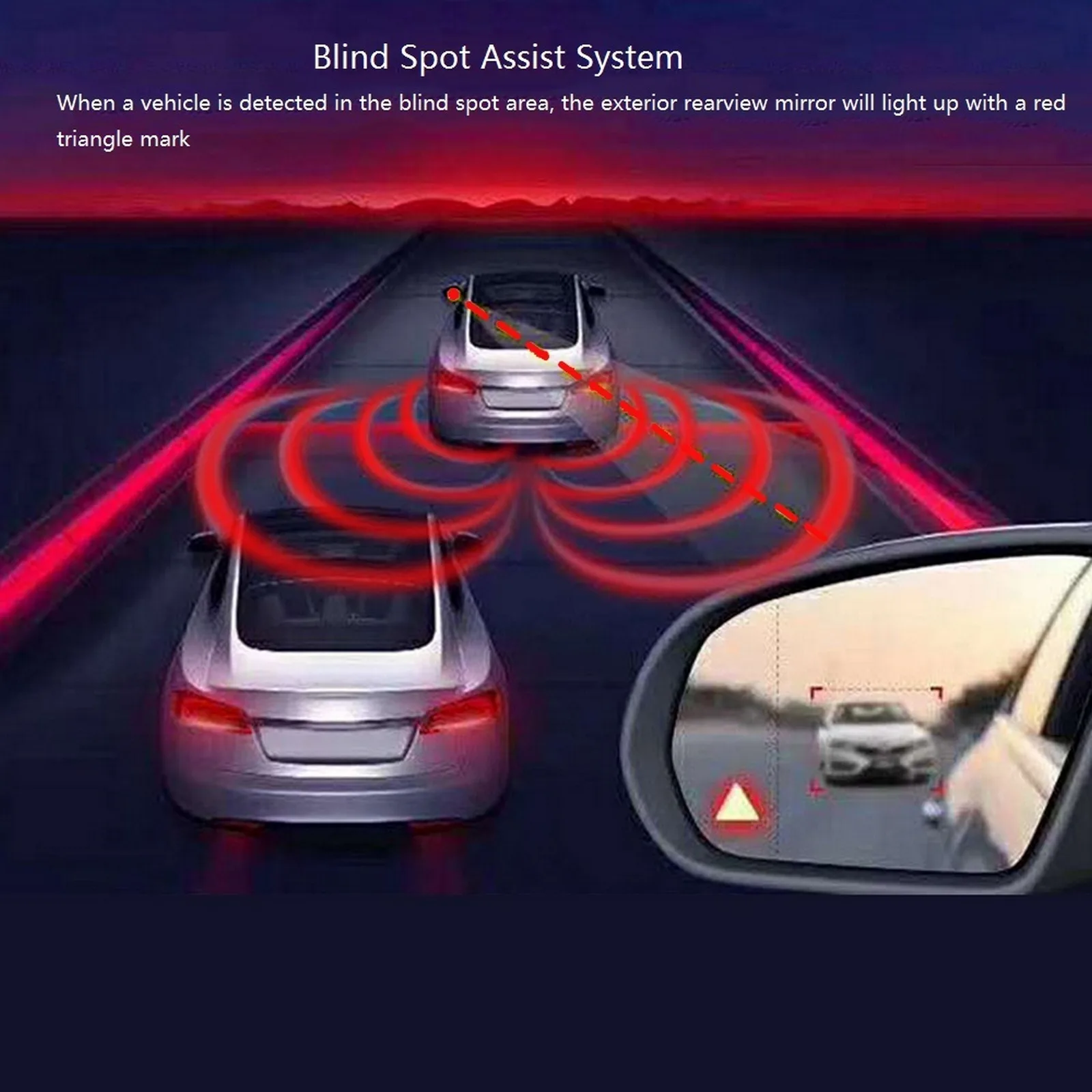 BSD Blind Spot Detection System 77Ghz Millimeter Wave Radar Horizontal Blind Spot Monitoring ...