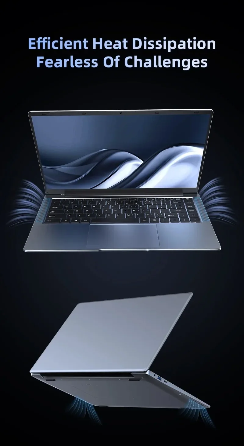 2024 Laptop Windows 11 Pro Ultra Thin and Ultra Light Notebook Computer ...