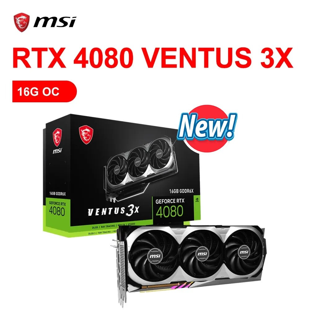 MSI New Graphic Card RTX 4080 16GB SUPRIM X RTX 4080 GDDR6X 16GB 256Bit ...