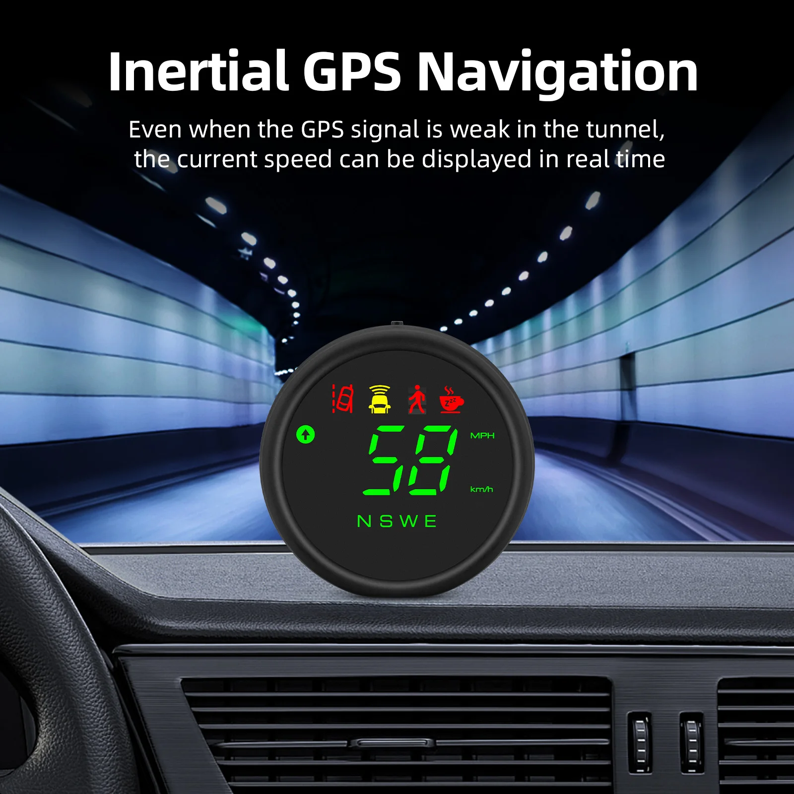GPS-Speedometer-Working-in-Tunnel-With-Rear-View-Camera-Head-Up-Display ...