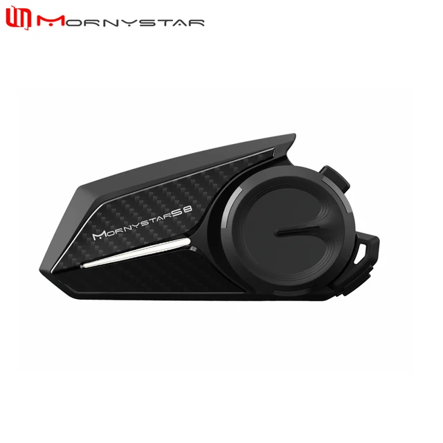 New Mornystar S8 Motorcycle Intercom Helmet Headsets 1200M 6 Rider ...