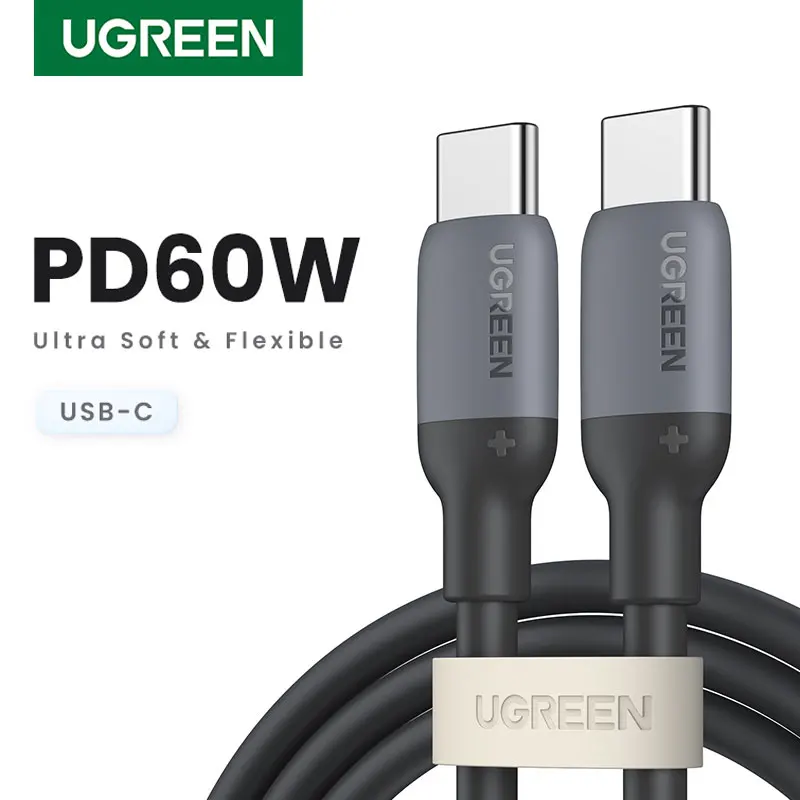 UGREEN-60W-100W-USB-C-To-Type-C-Cable-PD-Fast-Charging-Charger-Cable ...