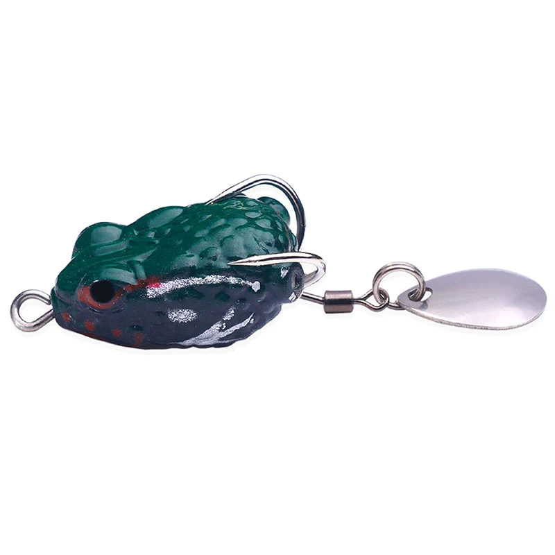 NEw 1 Piece Artificial Lure Shiny Double Hook Lure Fishing Bait Soft ...
