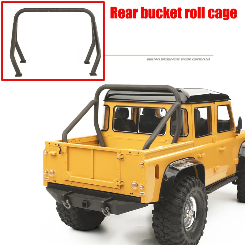 K1RC-Pickup-Truck-Rear-Bucket-Roll-Cage-for-1-10-RC-Crawler-Car-Traxxas ...