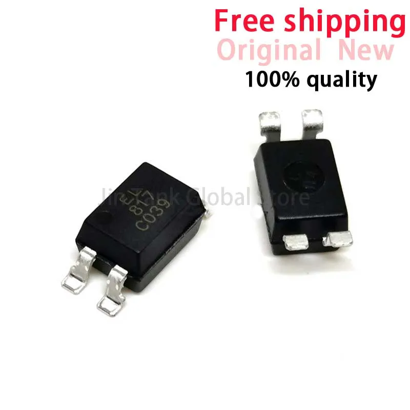 100PCS PC817 EL817 817 817C FL817C PS817C sop Optocoupler IC ...