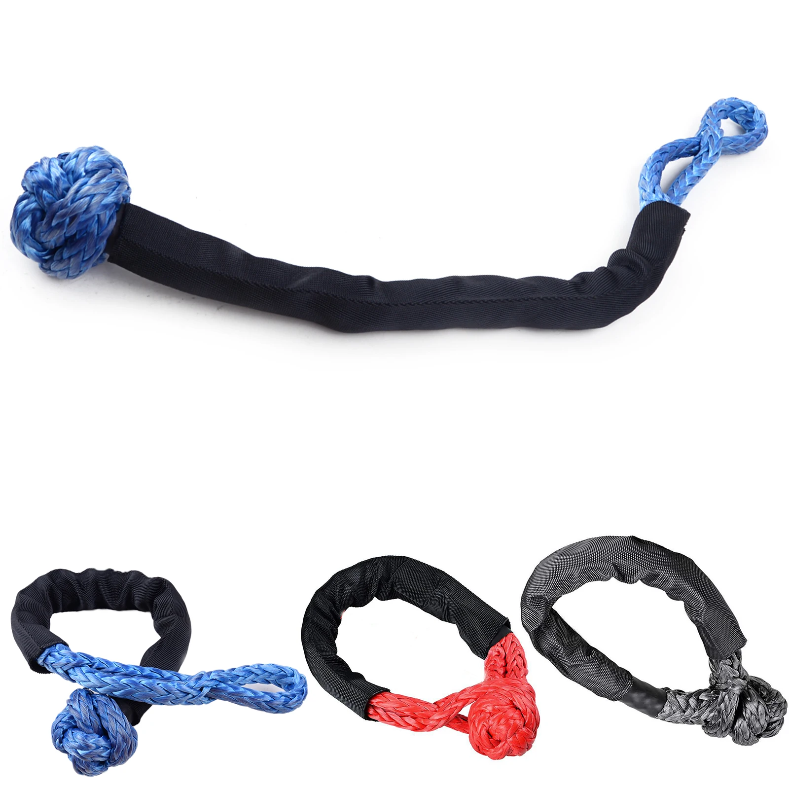 35-000-Lbs-Synthetic-Soft-Shackle-For-Car-Flexible-ATV-Winch-Rope ...