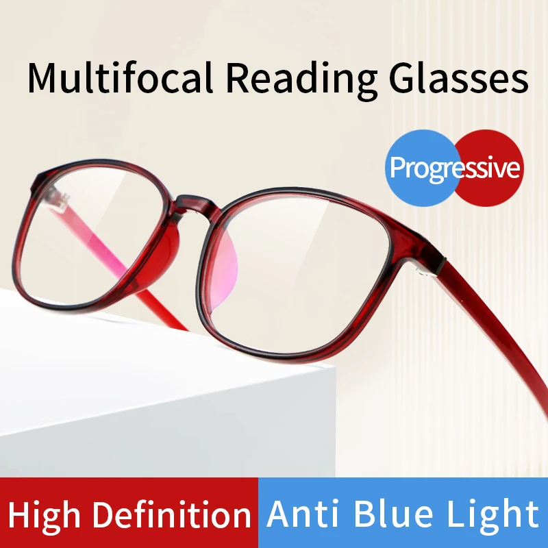 Progressive-Multifocal-Computer-Reading-Glasses-Women-Men-Blue-Light ...