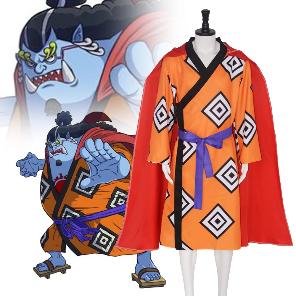 Whale Shark Man Jinbe Cosplay Sea Hero A Reliable Fat Blue Man Orange ...