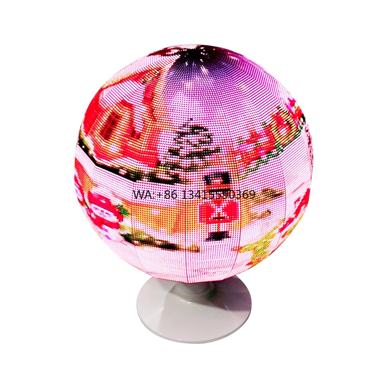 RMG P2.5, esfera LED digital 3D navideña de alta calidad, bolas ...