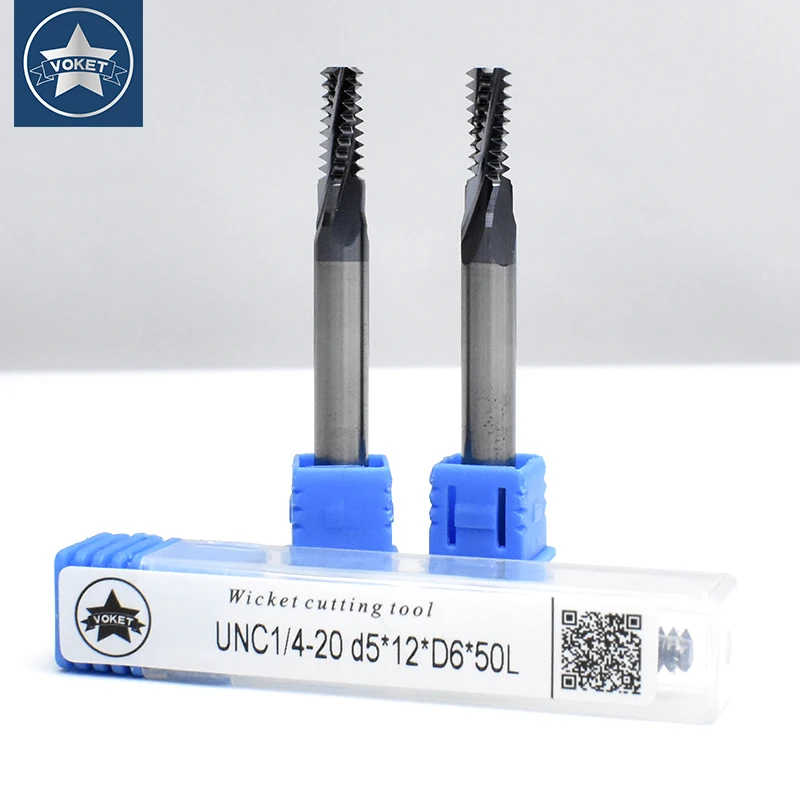 CNC 60 Degree Tungsten Steel American Full Coarse Thread Milling Cutter ...