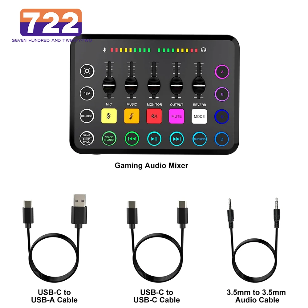 F11-Live-Streaming-Sound-Card-5-Channel-Mixer-Sound-Card-Audio-Mixer ...