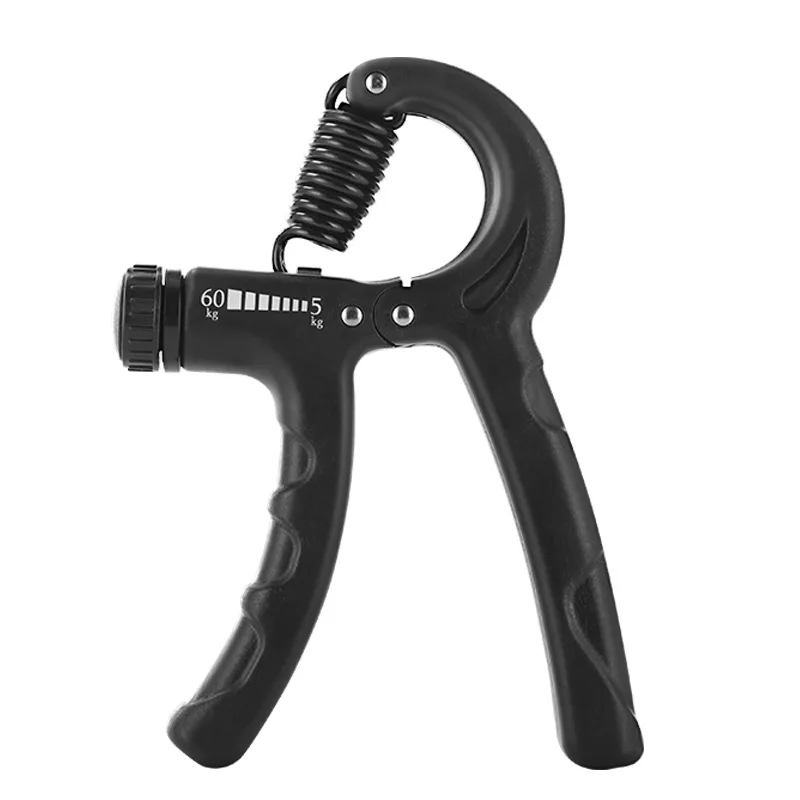 R-Shape-Adjustable-Countable-Hand-Grip-Strength-Exercise-Gripper-with ...