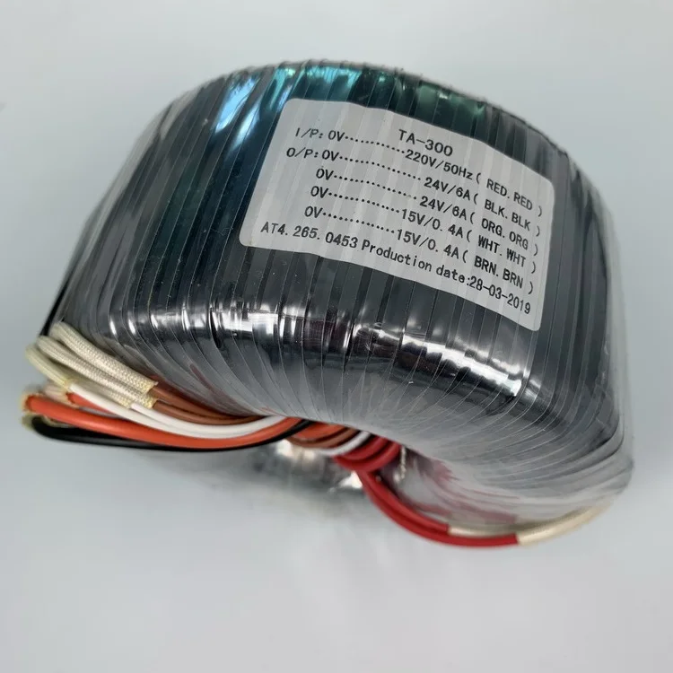 Toroidal Transformer 300VA Dual 15V+ Dual 22V 24V 26V 32V 40V DIY Power ...
