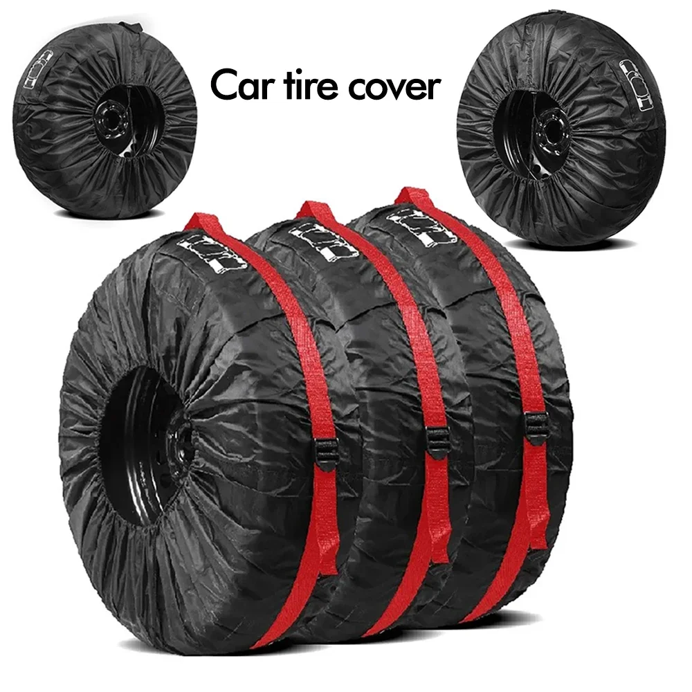 1PCS Universal Car Spare Tire Covers Case Auto Wheel Tires Storage Bags ...
