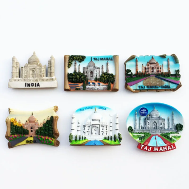 Creative-Fridge-Magnet-India-Taj-Mahal-Refrigerator-Magnetic-Sticker ...