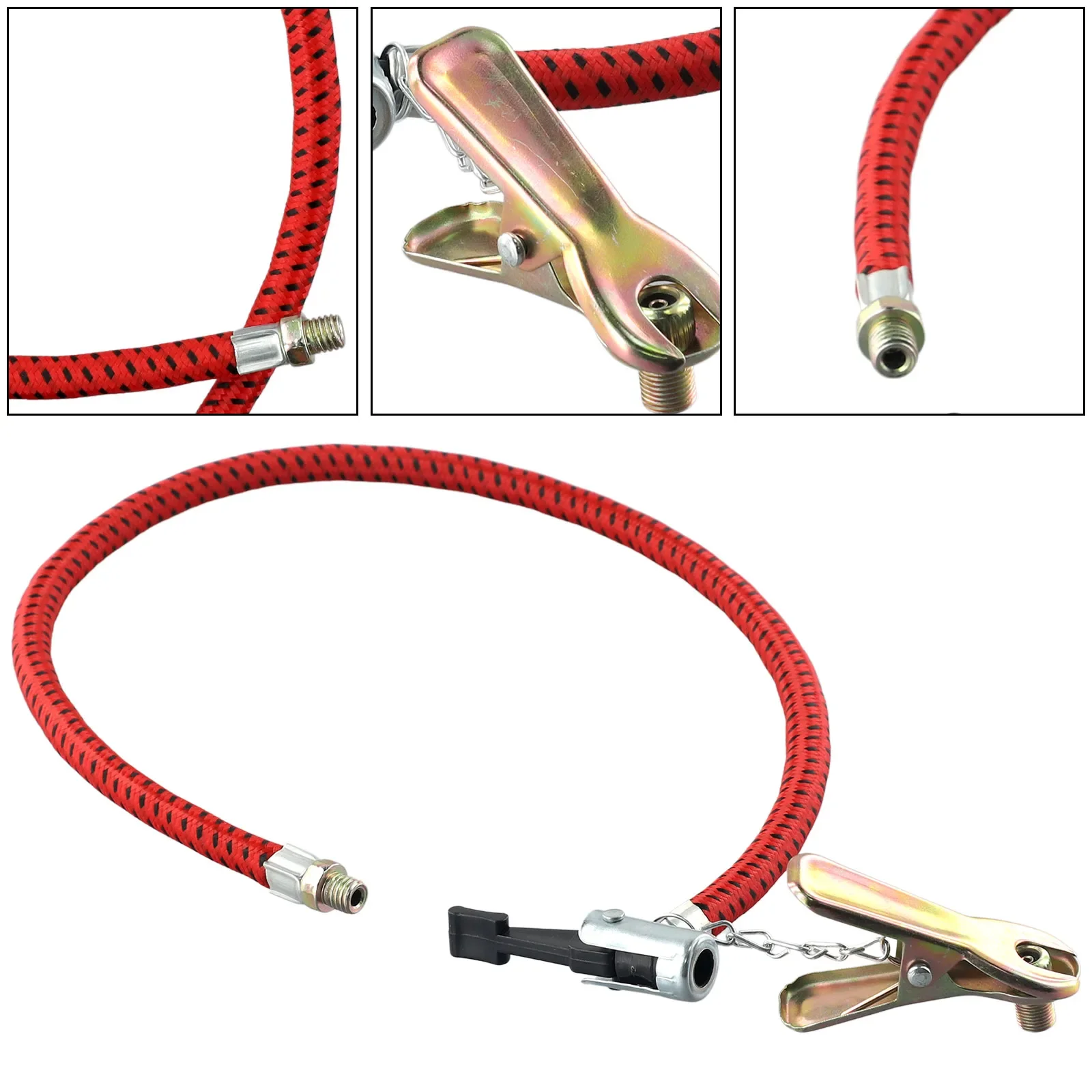 Bicycle-Inflator-Hose-Motorcycle-Air-Pump-Tube-With-Clip-UK-Nozzle-60cm ...