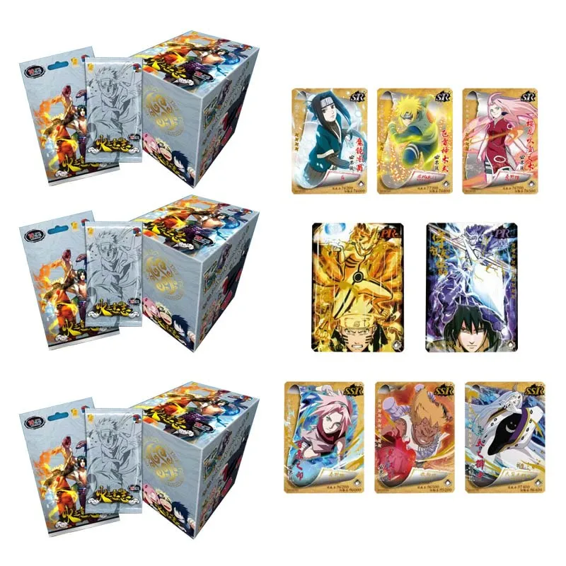 Naruto-Collection-Cards-New-Sp-Ssr-Sasuke-Cards-Graded-Booster-Box-Toys ...